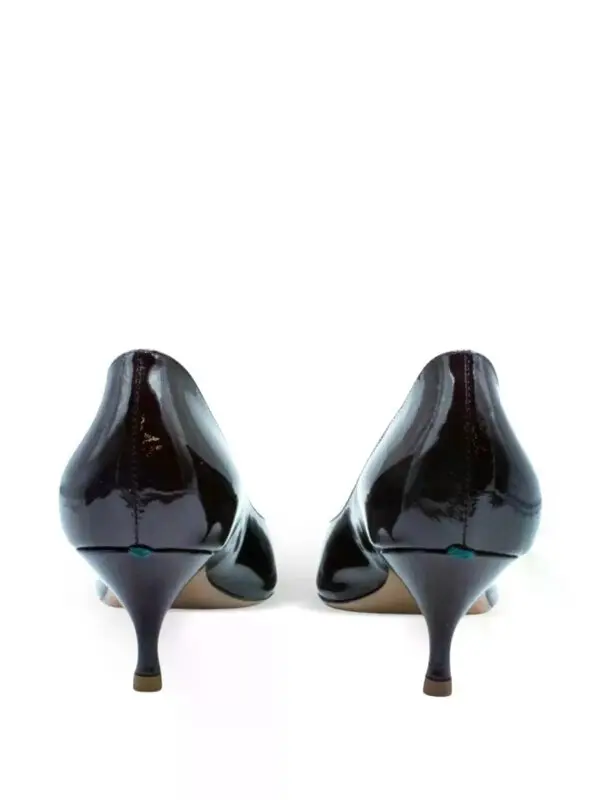 A.BOCCA Muse Pointed Buckle Pumps