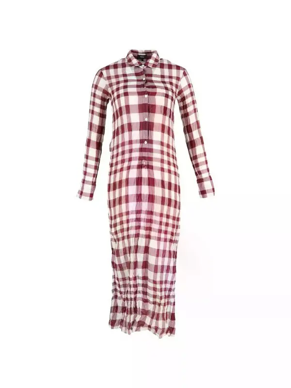 Theory Plaid Shirt Dress