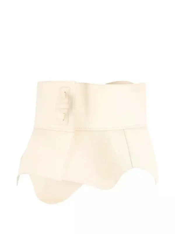 Loewe Obi Leather Corset Belt - Neutrals