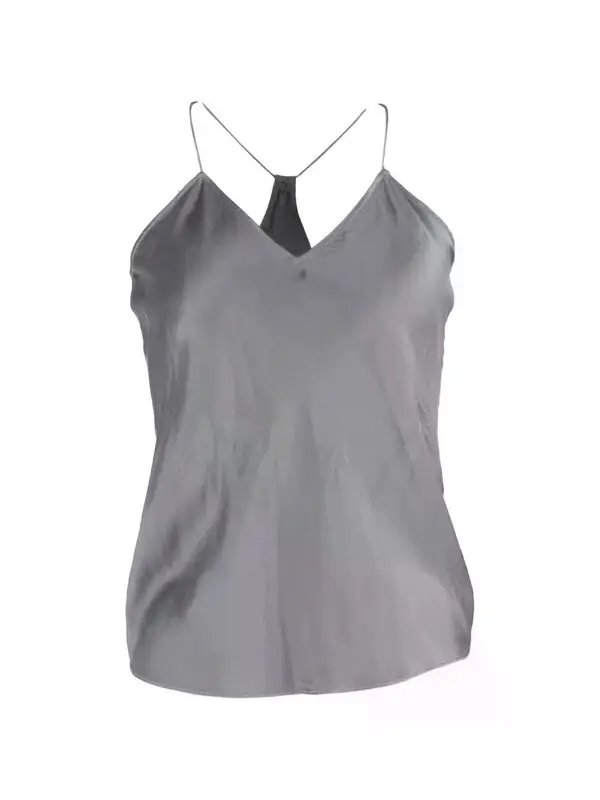 Theory V-neck Silk Top