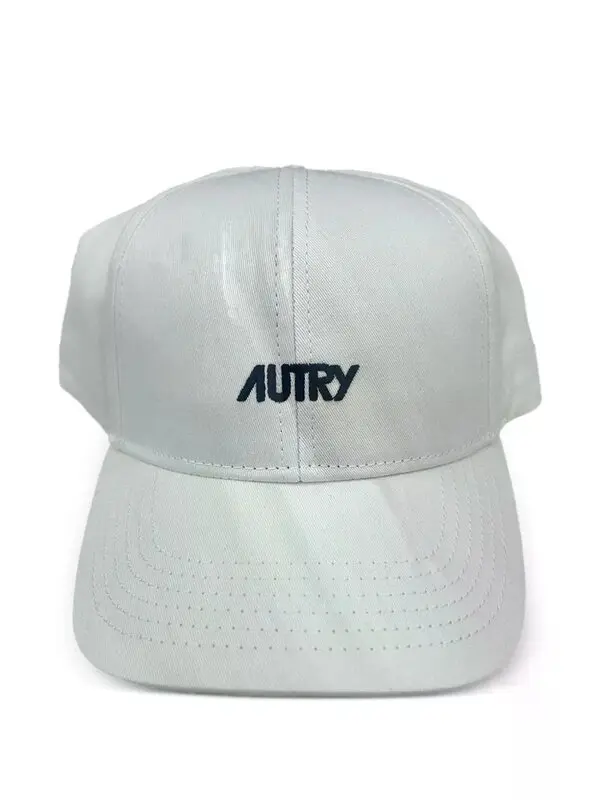 AUTRY Embroidered Baseball Cap - White