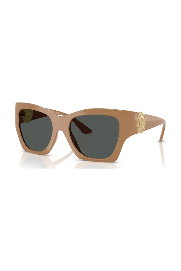 Versace Sunglasses With Medallion - Gold