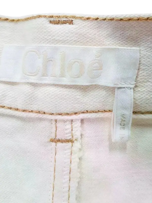 Chloé Contrast-stitching Pocket Shorts