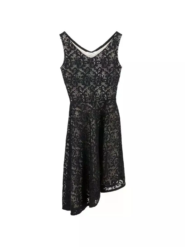 Dior Asymmetric Lace Dress