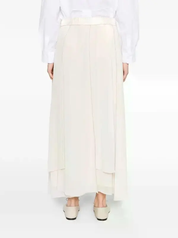 Peserico Elasticated-waistband Maxi Skirt