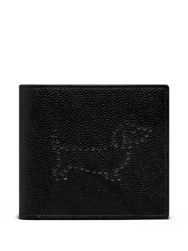 Thom Browne Hector-motif Bifold Wallet - Black