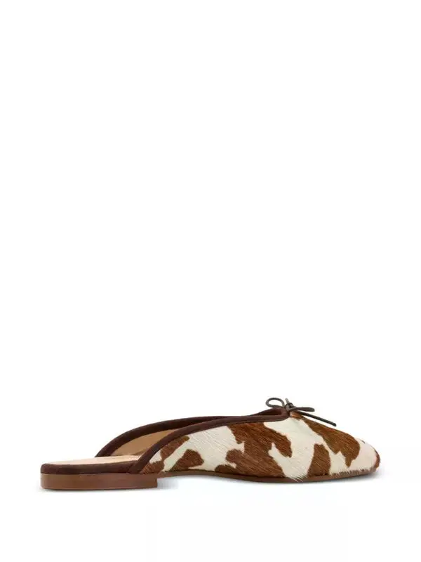 SOPHIQUE Poesia Cow-print Mules