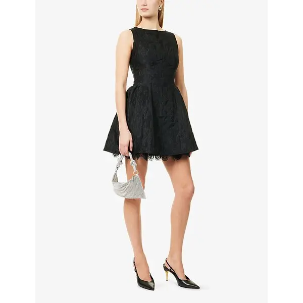 SISTER JANE Screenplay Woven Mini Dress