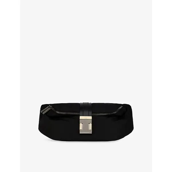 CHRISTIAN LOUBOUTIN Nox Woven Belt Bag - Black