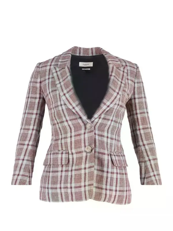 ISABEL MARANT VINTAGE Plaid-pattern Blazer