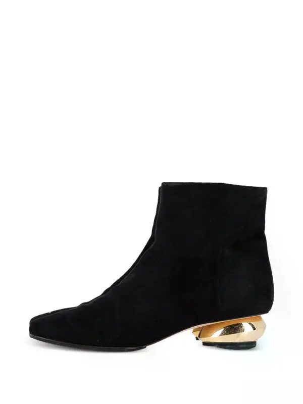 STUART WEITZMAN Freja Sculpted-heel Ankle Boots