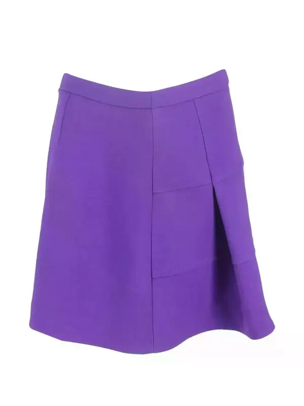 Victoria Beckham Panel A-line Midi Skirt