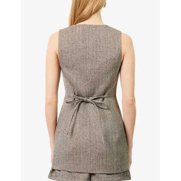 Dissh Tweed Tunic Vest