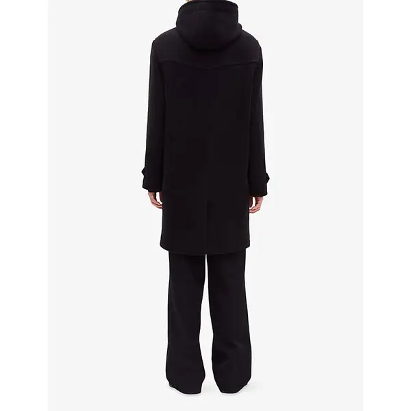 The Kooples Hooded Wool-blend Regular-fit Coat