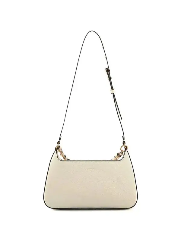 COCCINELLE Chain Leather Shoulder Bag - Neutrals