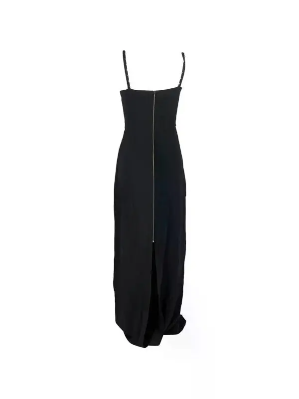 Roland Mouret Embellished-strap Maxi Dress