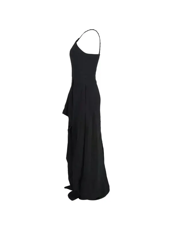 Roland Mouret Embellished-strap Maxi Dress