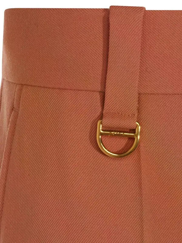 Chloé D-ring Detail Trousers