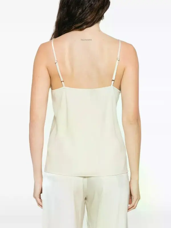 FORTE_FORTE V-neck Top - Neutrals