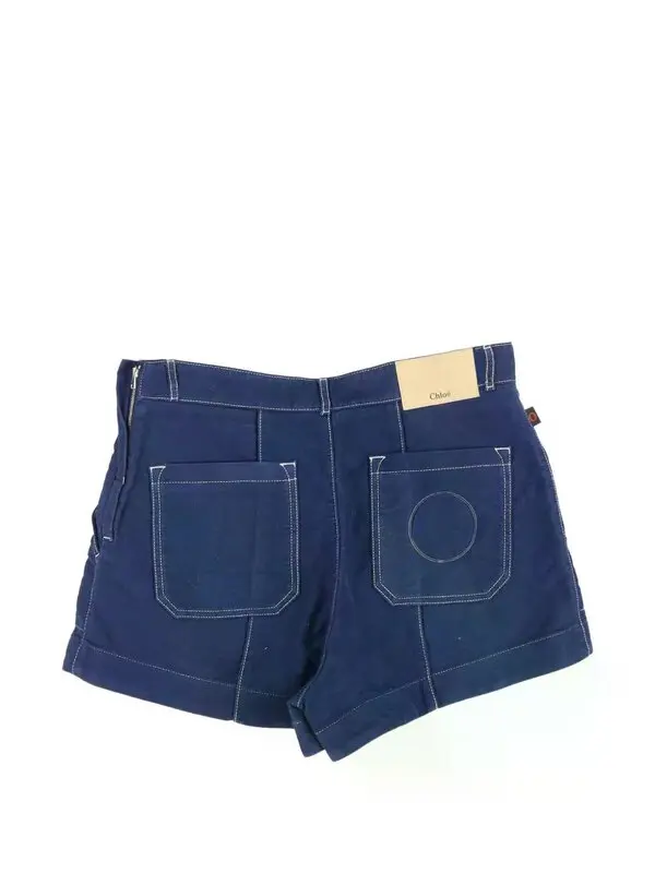 Chloé Contrast-stitching Four-pocket Shorts