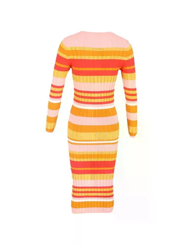 open lace back dress SGSofie Dress - Tangerine Tango