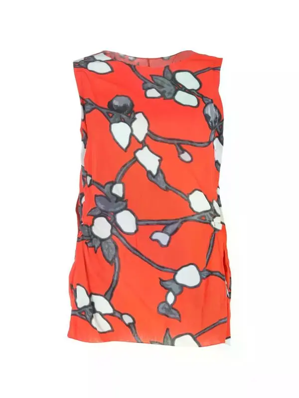 Marni Printed Sleeveless Blouse