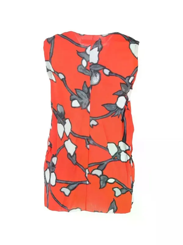 Marni Printed Sleeveless Blouse
