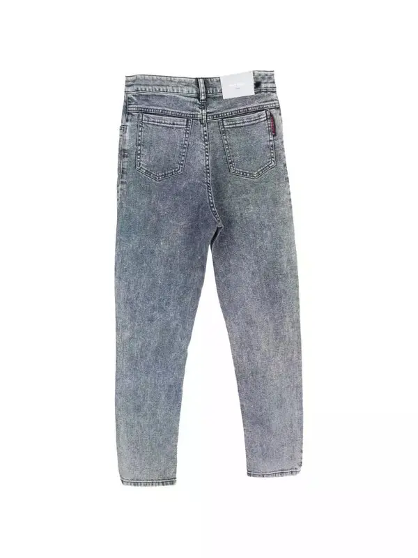 Miu Miu Washed-effect Denim Jeans