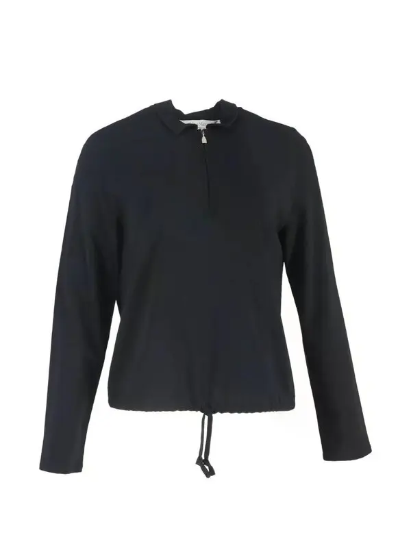 Max Mara Half-zipped Drawstring Sweater