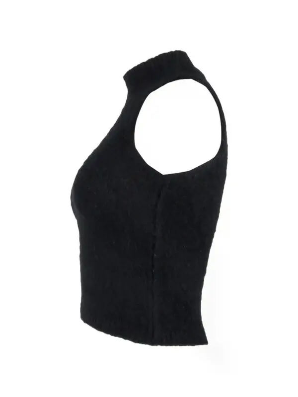 Versace High-neck Sleeveless Top