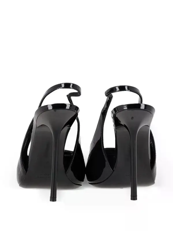 Saint Laurent Pablo Leather Slingback Pumps