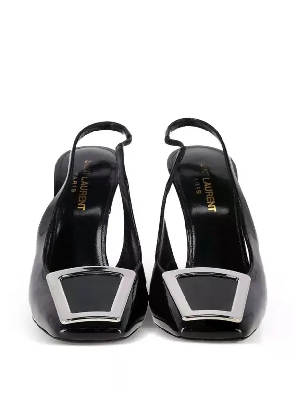 Saint Laurent Pablo Leather Slingback Pumps