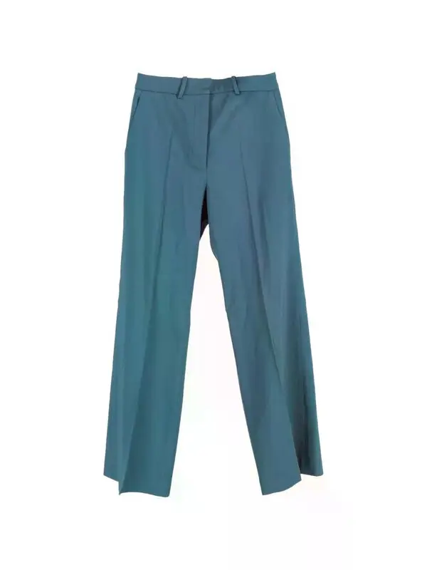 JOSEPH Straight-leg Trousers - Blue