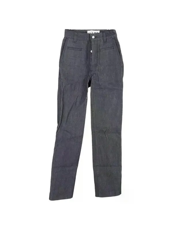 Loewe Hidden-buttoned Denim Jeans