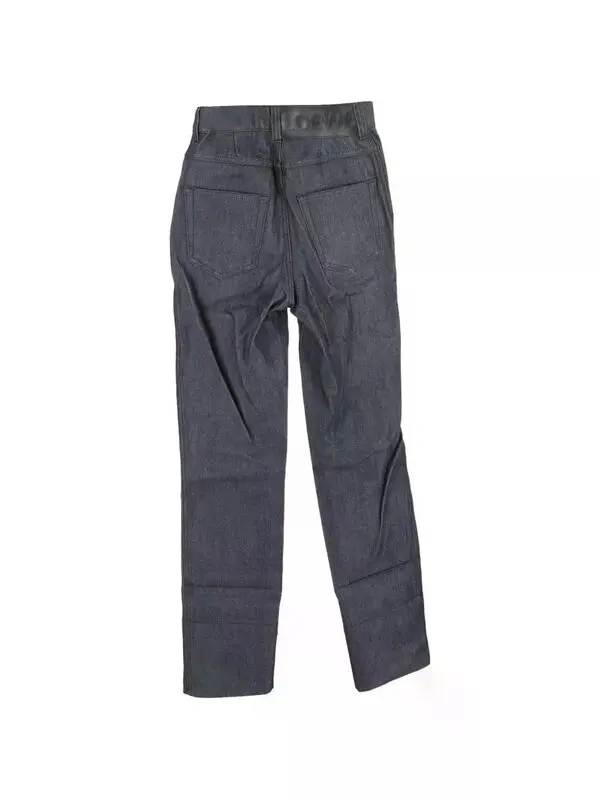 Loewe Hidden-buttoned Denim Jeans