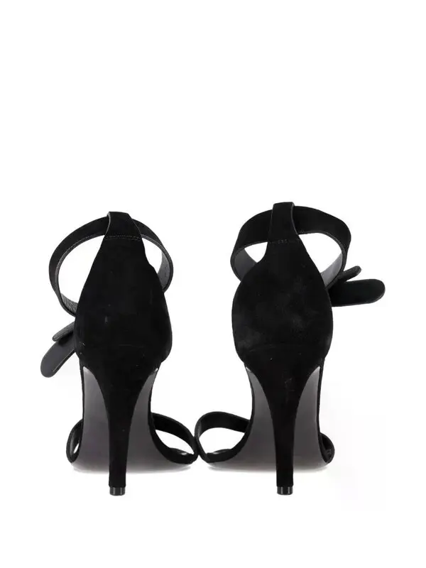 Celine Ankle-strap Suede Heels