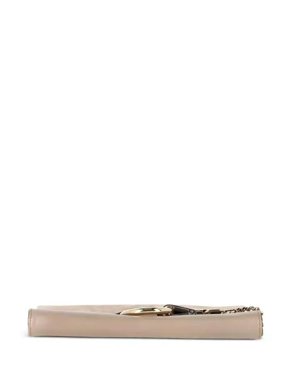 Chloé Leather Chain Clutch