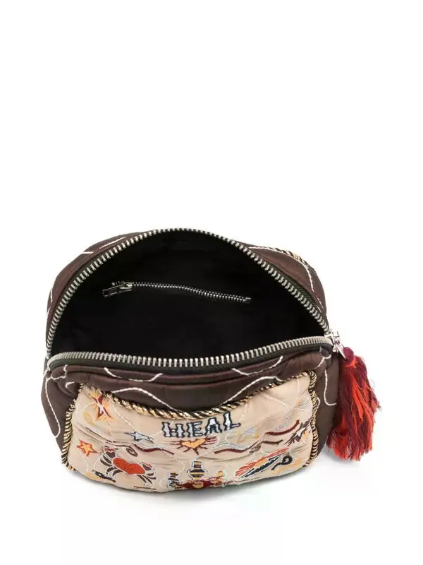 MONOKI Embroidered Tassel Pouch