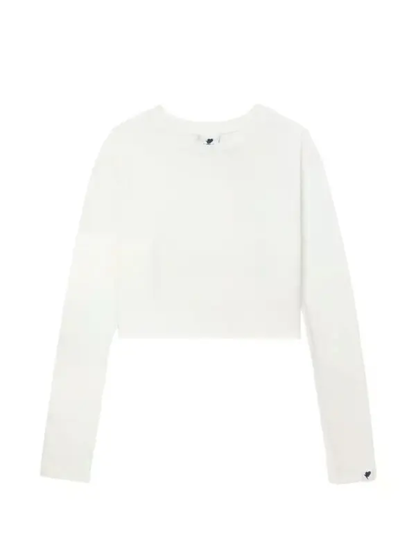 A BATHING APE Apee™ * Cropped Long-sleeve Top - Neutrals