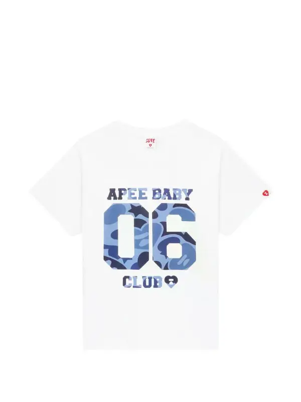 A BATHING APE Graphic T-shirt - White
