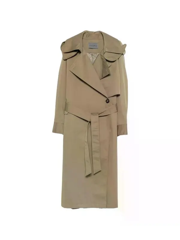 LIBERADD Belted Trench Coat