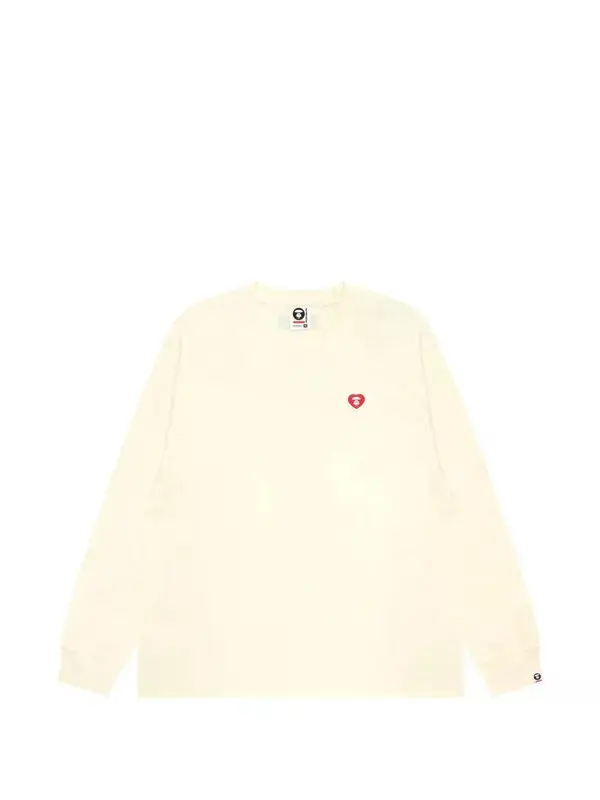 AAPE BY *A BATHING APE Human Made Long-sleeve T-shirt - Neutrals