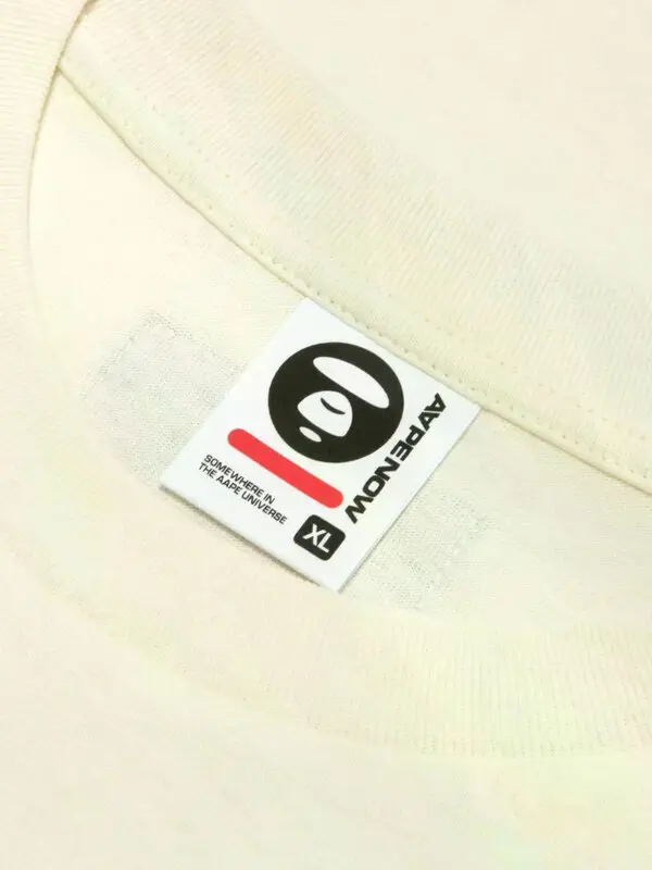 AAPE BY *A BATHING APE Human Made Long-sleeve T-shirt - Neutrals