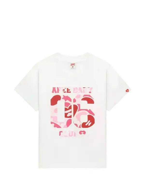 A BATHING APE Graphic T-shirt - White