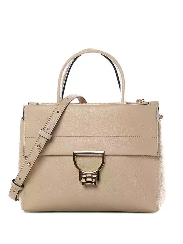COCCINELLE Grained Leather Tote