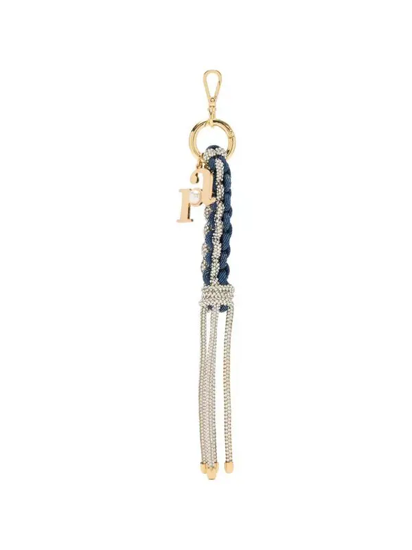Rosantica Embellished Keyring - Blue