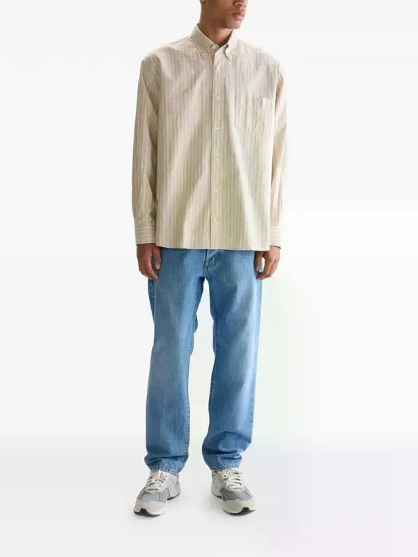 BELLEROSE Striped Pocket Shirt