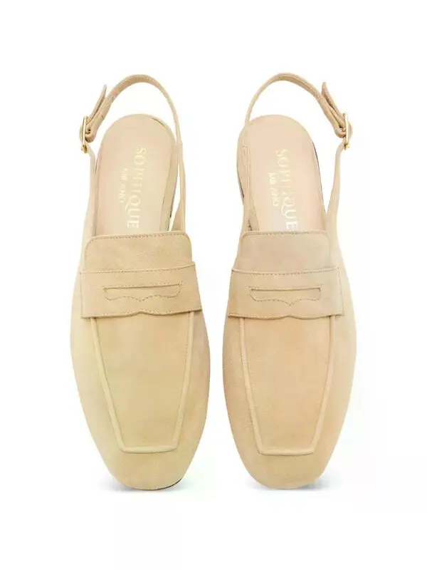 SOPHIQUE Essenziale Slingback Loafers - Neutrals