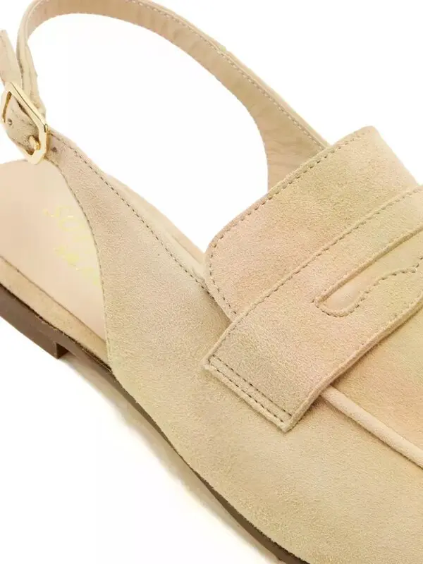 SOPHIQUE Essenziale Slingback Loafers - Neutrals