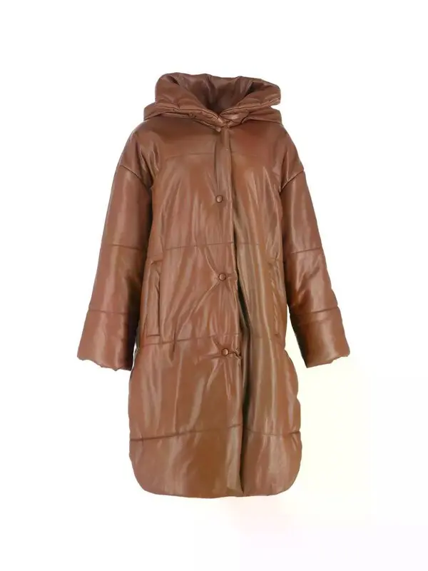 Nanushka Long Puffer Coat